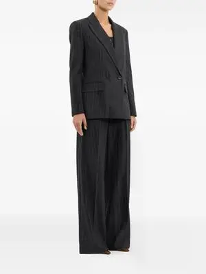 Rebecca Vallance Harri Pinstripe Double-breasted Blazer