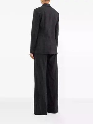 Rebecca Vallance Harri Pinstripe Double-breasted Blazer