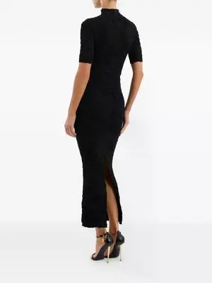 Rebecca Vallance Dayton Mock-neck Midi Dress