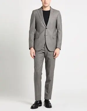 TOMBOLINI Suit Size Wool - Grey