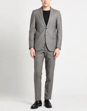 TOMBOLINI Suit Size Wool - Grey