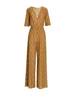 SIYU Metallic Jumpsuit - Orange