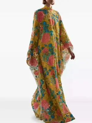 TALLER MARMO Grand Graham Floral Kaftan