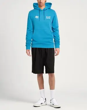 EA7 Atp Finals" Printed Cotton French Terry Hoodie