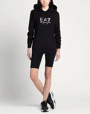 EA7 Cotton-blend Sweatshirt - Black