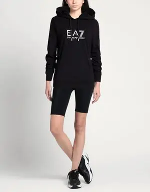 EA7 Cotton-blend Sweatshirt - Black