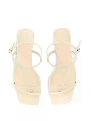 AeydĒ Elise Toe Post Sandals - Neutrals