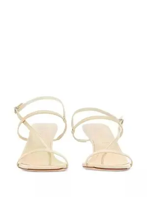 AeydĒ Elise Toe Post Sandals - Neutrals