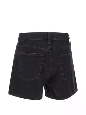 AGOLDE Five-pocket Denim Shorts - Black
