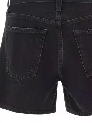 AGOLDE Five-pocket Denim Shorts - Black