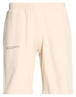 PANGAIA PANGAIA Organic Cotton French Terry Bermuda Shorts Beige