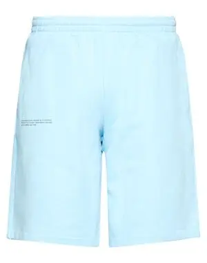 PANGAIA Organic Cotton French Terry Bermuda Shorts - Sky Blue