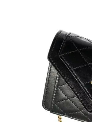 Saint Laurent Gaby Envelope Chain Quilted Micro Crossbody Bag