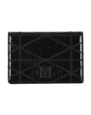 Mcm Cardholder Leather - Black