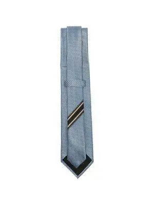 Brioni Patterned Neck Tie - Blue