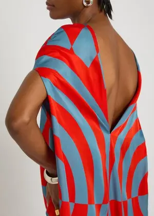 Dries Van Noten Diria Printed Maxi Dress