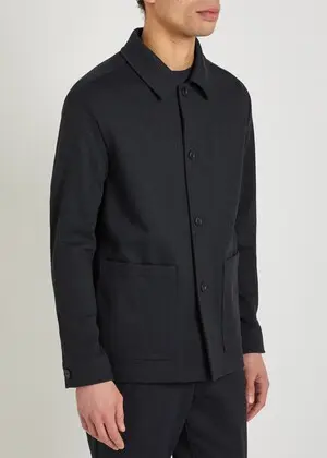 BOSS Piqué Jersey Jacket
