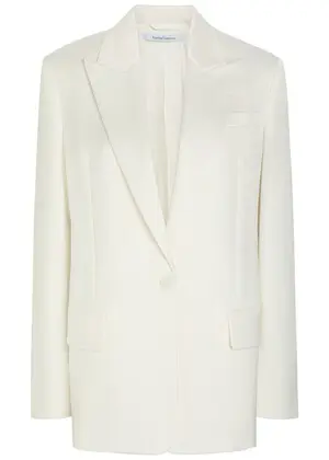 Another Tomorrow Button Detailed Blazers For Women