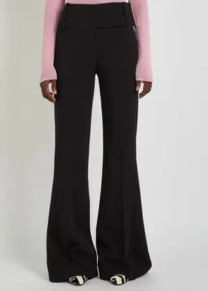 Sportmax Flared-leg Trousers