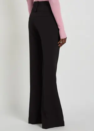 Sportmax Flared-leg Trousers