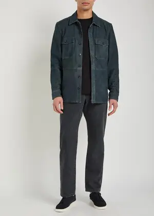 Paige Suede Overshirt