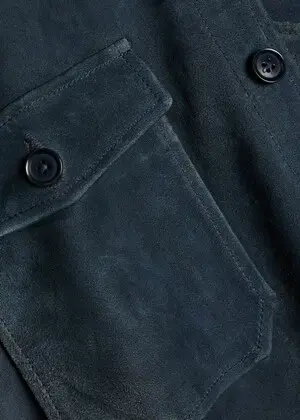 Paige Suede Overshirt