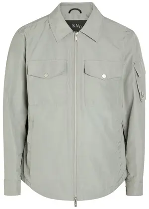 Moose Knuckles Charlesbourg Shell Overshirt - Grey