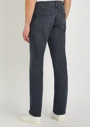 Paige Lennox Slim-leg Jeans - Dark Grey