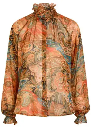 Etro Curved Hem Blouses