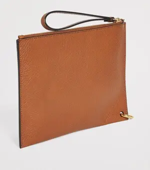 Chloé Leather Spin Zipped Pouch