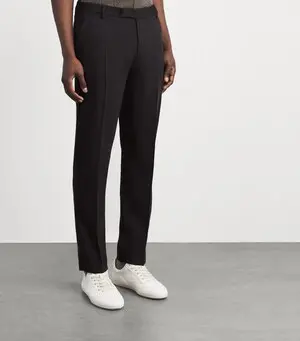 Sunspel Textured Wool Chinos