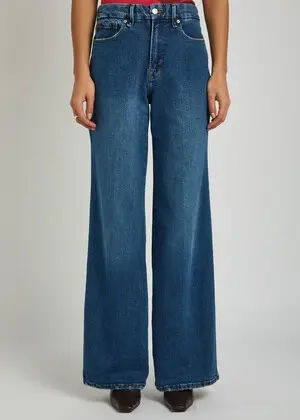 Good American High-rise Wide-leg Jeans