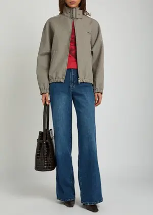 Good American High-rise Wide-leg Jeans