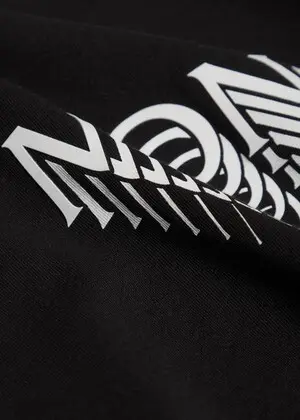 Moncler Logo-print Cotton T-shirt - Black