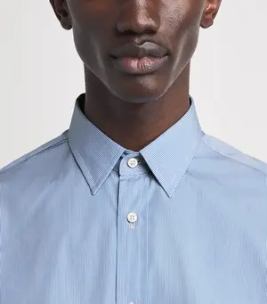 Ralph Lauren Purple Label Cotton Stripe Philip Shirt