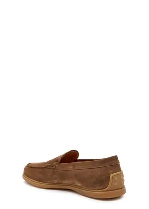 TOD'S Suede Loafers - Brown