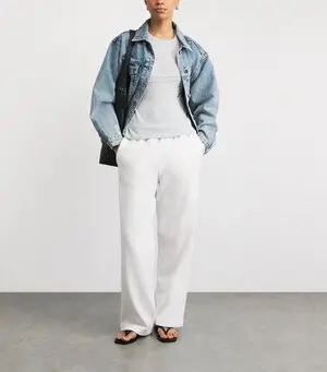 SKIMS Modal Sheer T-shirt - Grey