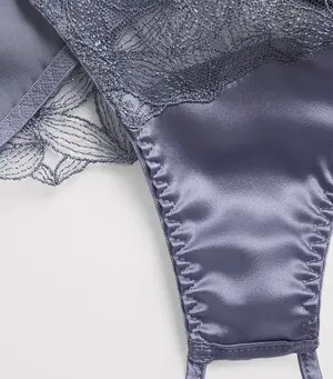 COCO DE MER Lace Esme Open Briefs