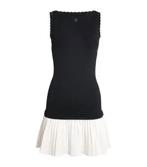 Sandro Boat-neck Mini Dress