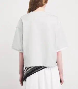Sandro Cotton T-shirt With Logo - Black
