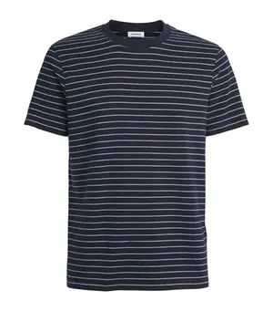 Sandro Cotton Sailor T-shirt - Blue