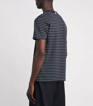 Sandro Cotton Sailor T-shirt - Blue