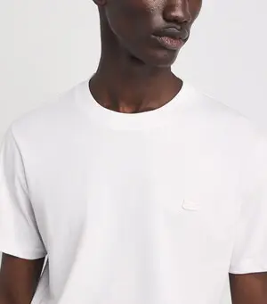 Sandro Cotton Logo T-shirt - Beige