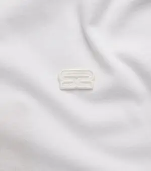 Sandro Cotton Logo T-shirt - Beige