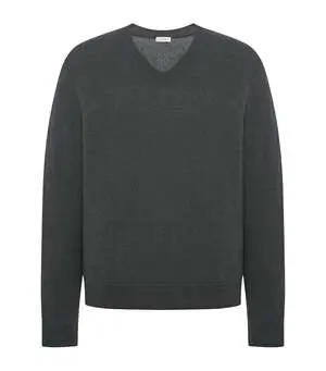 THE ROW Memphis Cashmere Sweater - Grey