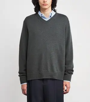 THE ROW Memphis Cashmere Sweater - Grey