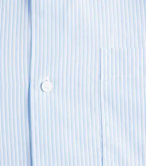 FRAME Relaxed Stripe Shirt - Blue