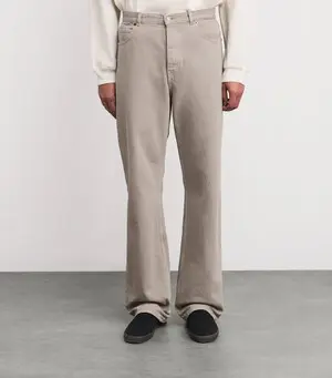 THE ROW Siouxie Straight Jeans - Grey