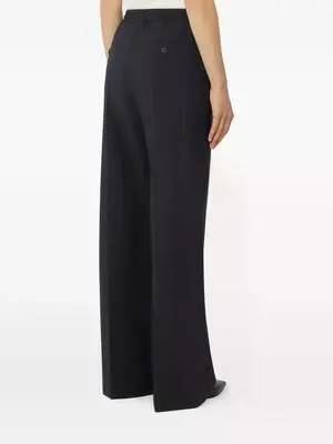Max Mara Elasticated Wide-leg Trousers