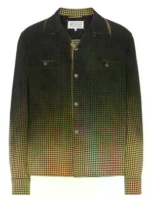 MAISON MARGIELA Gradient Check-pattern Shirt